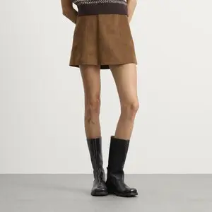DUNST Alter-suede Mini Skirt