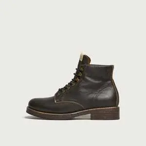 Visvim Virgil Folk Boots - Dk. Brown