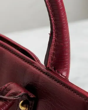 FWRD RENEW Gucci Horsebit Handbag - Red