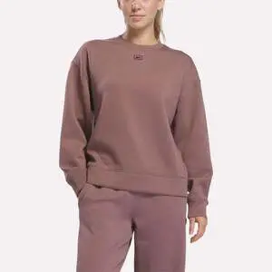 REEBOK Crewneck Sweatshirt - Light Cocoa