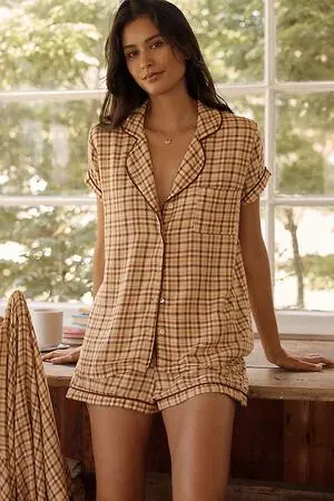 DIPPIN DAISY'S Chamomile Pajama Top - Yellow Pattern