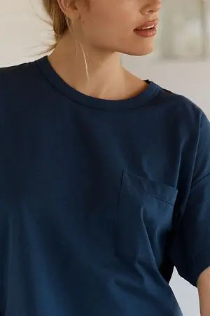 Eberjey Cotton Aloe Short Sleeve Tee