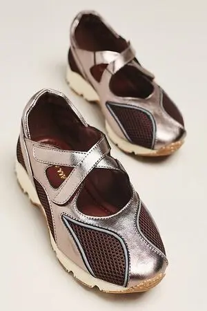 ALL BLACK Criss-cross Mary Jane Flats