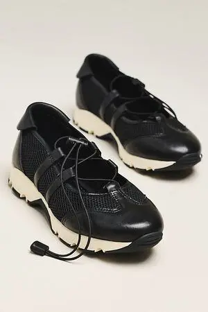 ALL BLACK Ghillie Mesh Sneakers - Black
