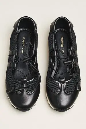 ALL BLACK Ghillie Mesh Sneakers