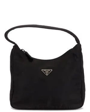 FWRD RENEW Prada Tessuto Mini Sport Hobo Bag