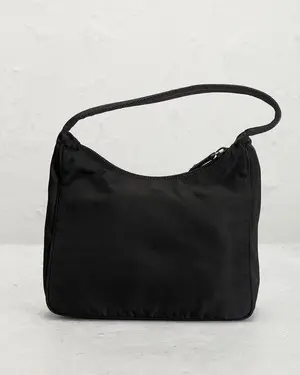 FWRD RENEW Prada Tessuto Mini Sport Hobo Bag