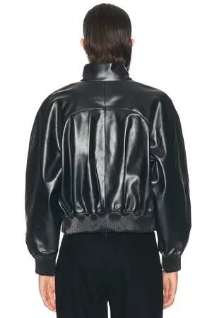 AGOLDE Nova Bomber Jacket - Black