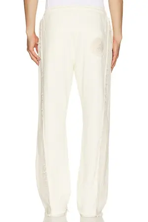 HONOR THE GIFT Denim Panel Flare Sweatpant