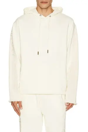 HONOR THE GIFT Denim Panel Hoodie