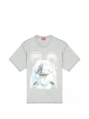 DIESEL® Relaxed T-shirt With Dolphin Graphic