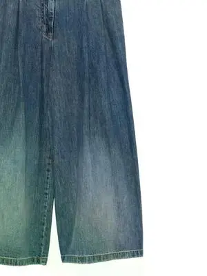 JUUN.J Pleated Wide-leg Jeans