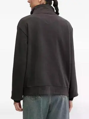 Rip Curl Rc Heart Logo-print Quarter-zip Sweatshirt