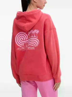 Rip Curl Ocean Break Heritage Graphic-print Drawstring Hoodie