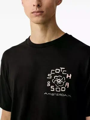 Scotch & Soda Graphic-print Relaxed-fit T-shirt