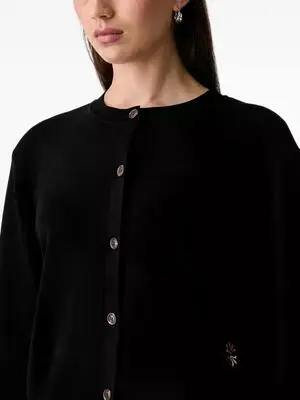 Scotch & Soda Embroidered Button-up Cardigan