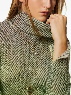 TWINSET Turtleneck Jumper With Print