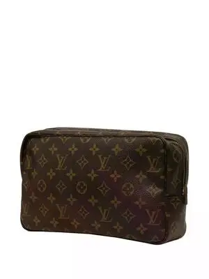 LOUIS VUITTON 1980-2010 Monogram Trousse Toilette 28 Clutch Bag