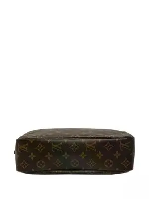 LOUIS VUITTON 1980-2010 Monogram Trousse Toilette 28 Clutch Bag
