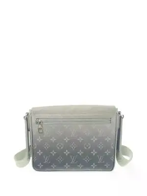 LOUIS VUITTON 2000-2026 Monogram Gradient District Pm Crossbody Bag