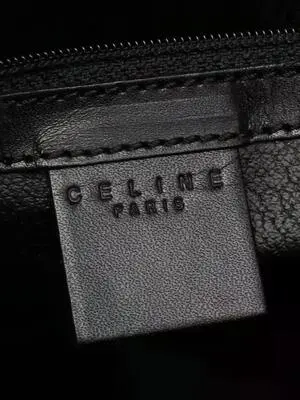 Celine 1980-2000 Macadam Coated Canvas Crossbody Bag