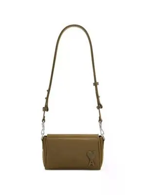 AMI Paris Nylon Marcel Lunch Box Bag - Green