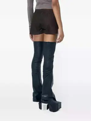 Rick Owens Fog Layered Drawstring Shorts