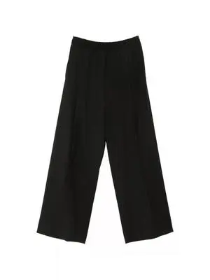 Isabel Benenato Elasticated-waistband Wide-leg Trousers