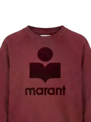 Isabel Marant Étoile Logo-print Raglan-sleeve Sweatshirt