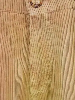 Brunello Cucinelli Garment-dyed Trousers In Cotton Corduroy - Brown