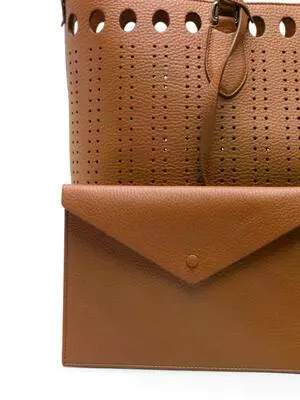 Valentino Garavani Large Dottie Laser-cut Tote Bag