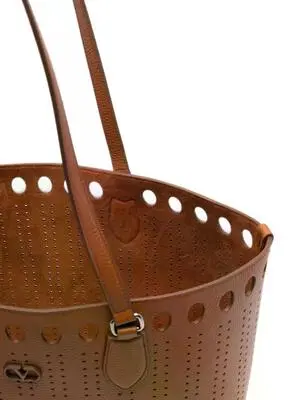 Valentino Garavani Large Dottie Laser-cut Tote Bag