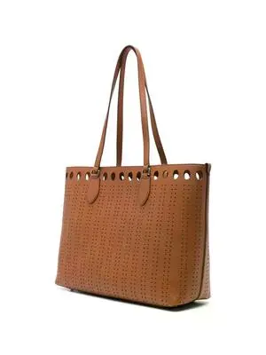 Valentino Garavani Large Dottie Laser-cut Tote Bag