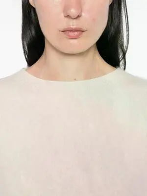 Max Mara Crew-neck Wool Sweater - Neutrals