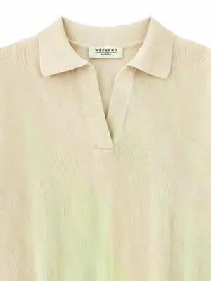 Max Mara Short-sleeve Polo Sweater