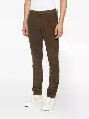 DONDUP Corduroy Slim-fit Trousers - Brown