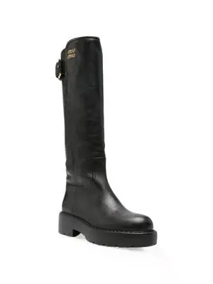 Miu Miu Leather Boots