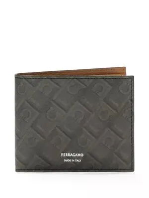 FERRAGAMO Monogram Wallet - Grey