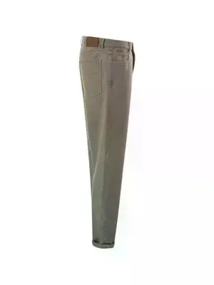Brunello Cucinelli Tapered Five-pocket Jeans