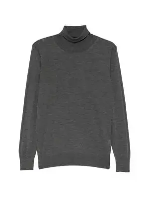 Caruso Fine-knit Jumper - Grey