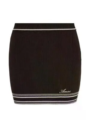 Amiri Wool Skirt