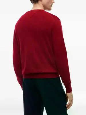 Tommy Hilfiger Logo-embroidered Crew-neck Sweater
