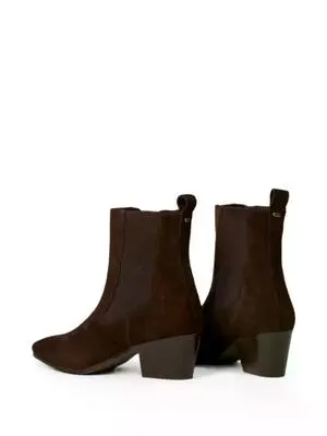 TWINSET Suede Ankle Boots