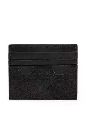 Dsquared2 Leather Card Holder With Logo