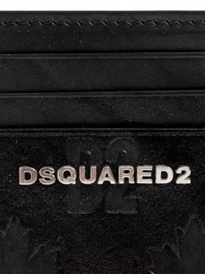 Dsquared2 Leather Card Holder With Logo