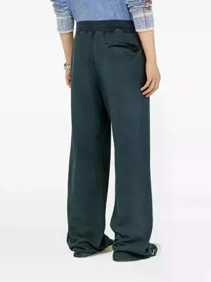 DIESEL® Distressed Sweatpants With Crystal Details