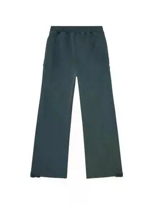 DIESEL® Distressed Sweatpants With Crystal Details