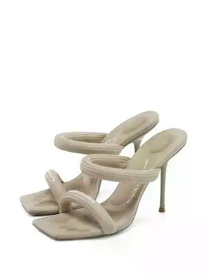 Alexander Wang Julie Padded Webbing Straps Sandals