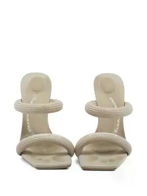 Alexander Wang Julie Padded Webbing Straps Sandals