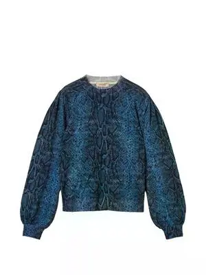 TWINSET Python-print Wool Jumper